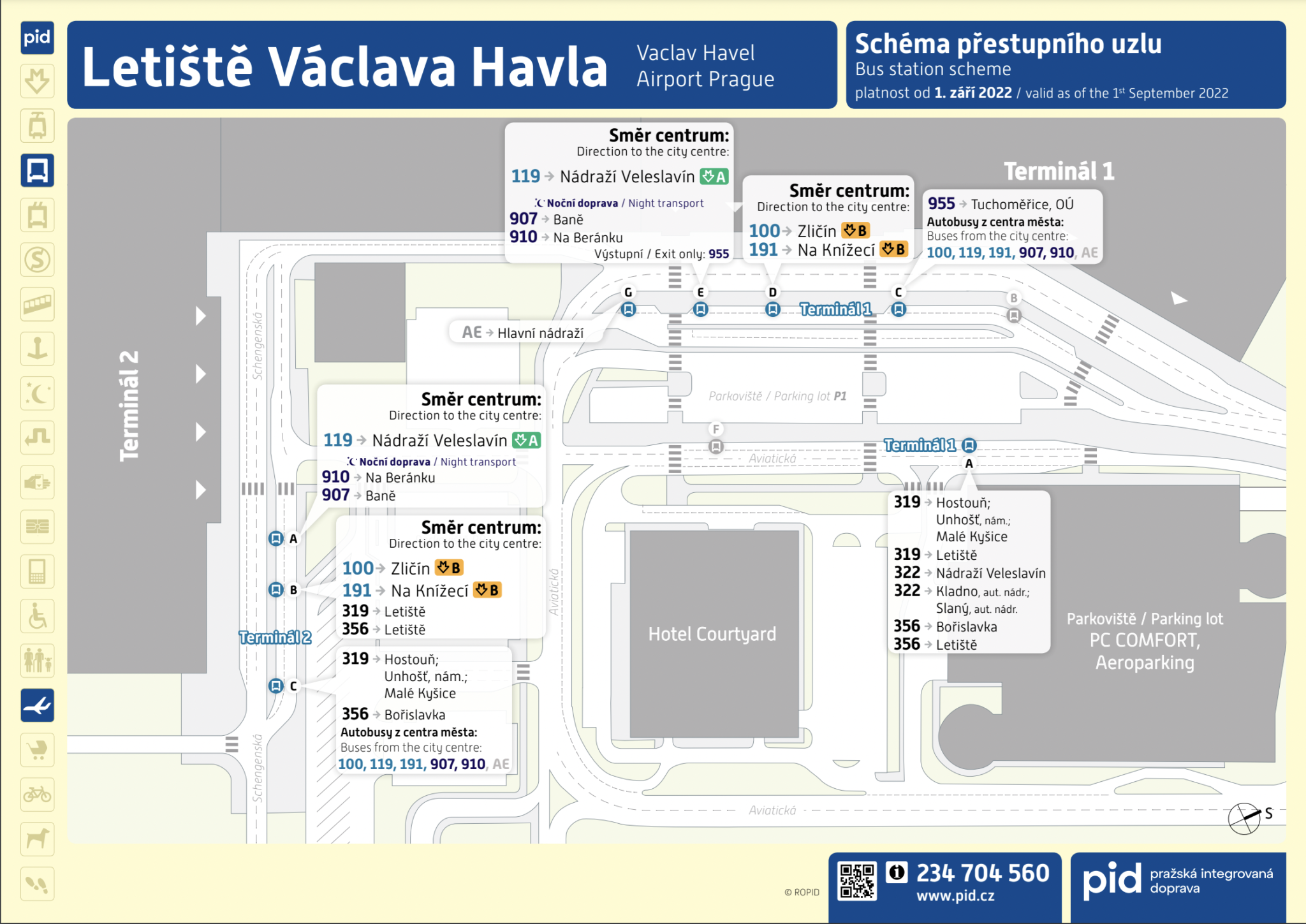 Jak se dostat na letiště v Praze? - Cestovatelské tapas